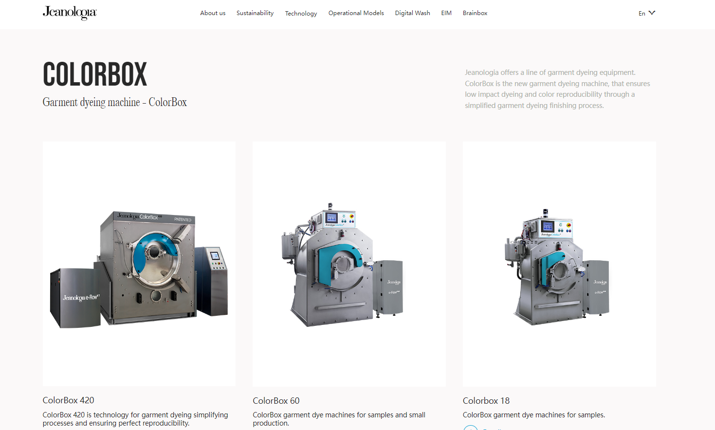 西班牙织物处理公司 Jeanologia 推出高效且环保的创新染色设备 – 华丽志