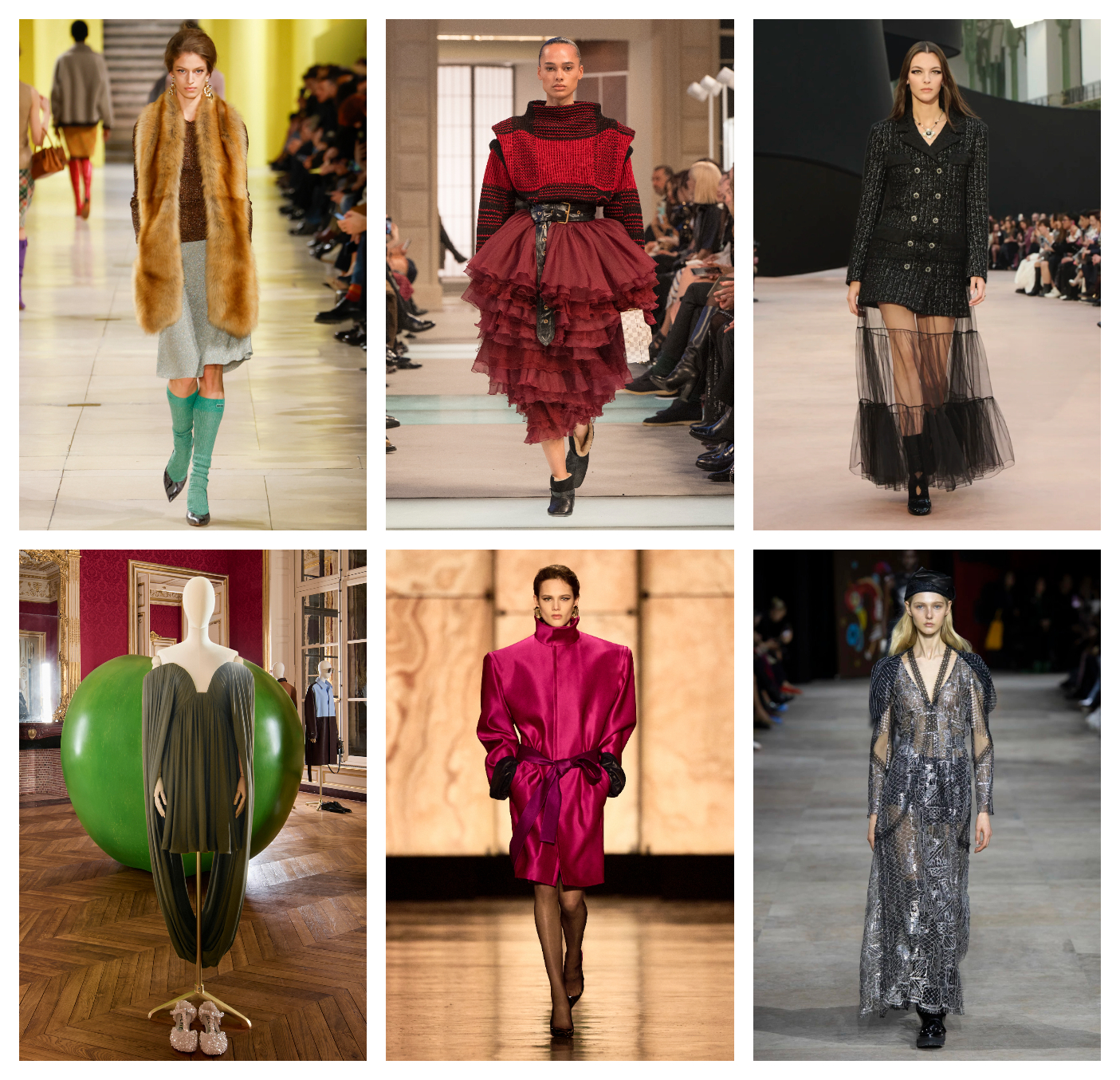 巴黎时装周 Day8~9 精彩看点：Miu Miu、路易威登、Chanel、Loewe、圣罗兰、夏姿·陈 – 华丽志